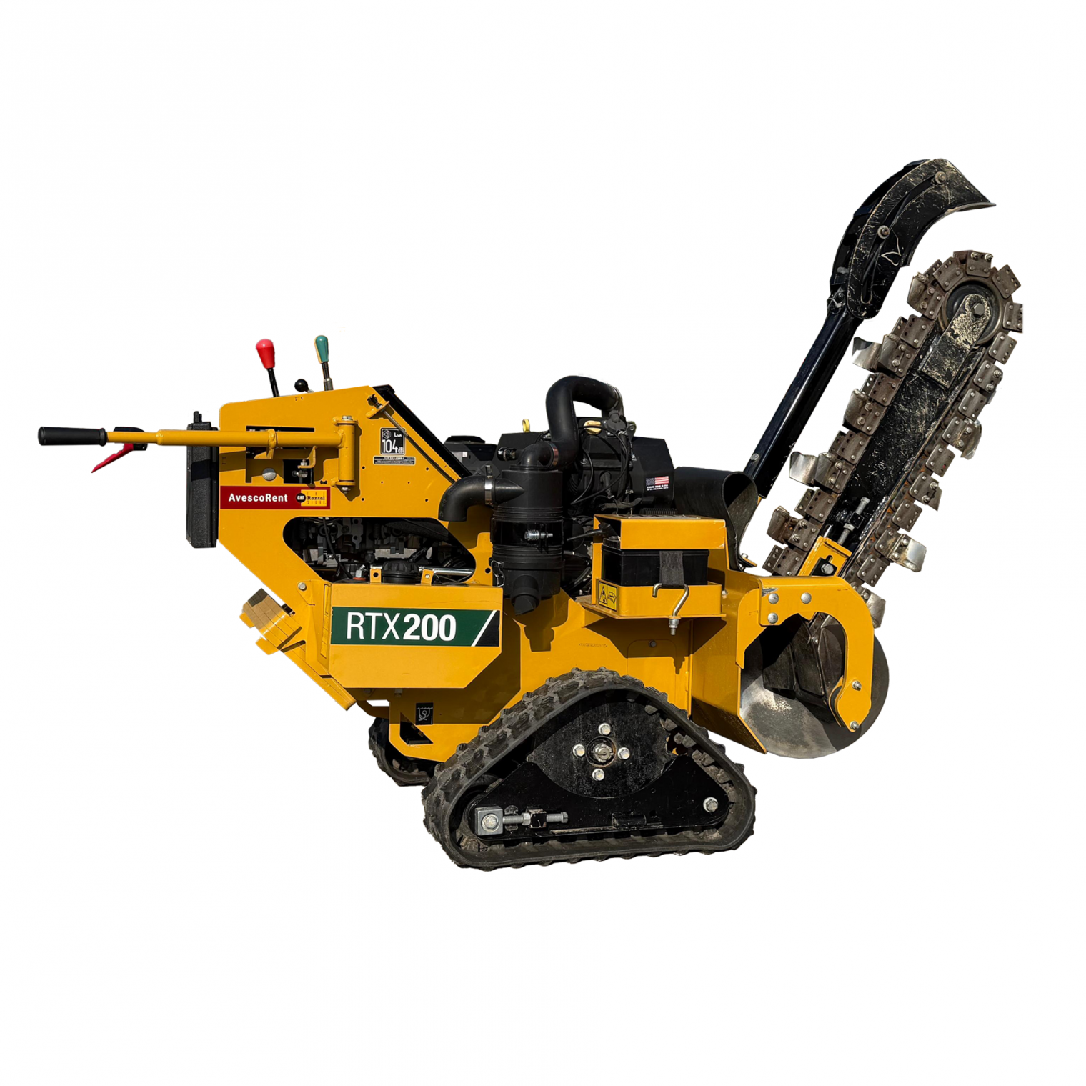 Rent Pedestrian Trencher - Avesco Rent